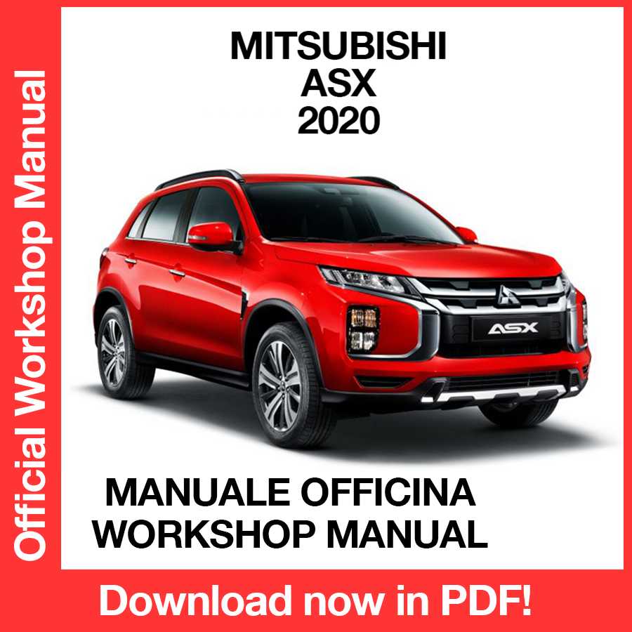 Workshop Manual Mitsubishi ASX (2020) (EN) – Manuali-Officina