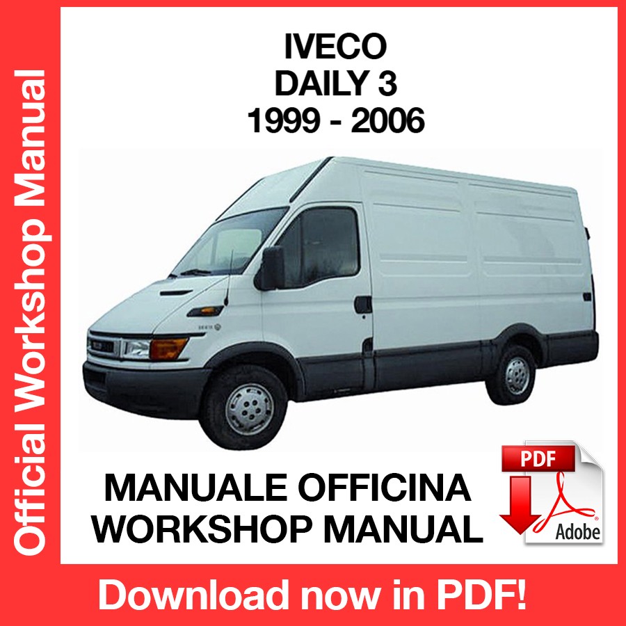 Manuale Officina Iveco Daily 3 (1999-2006) (EN) – Manuali-Officina