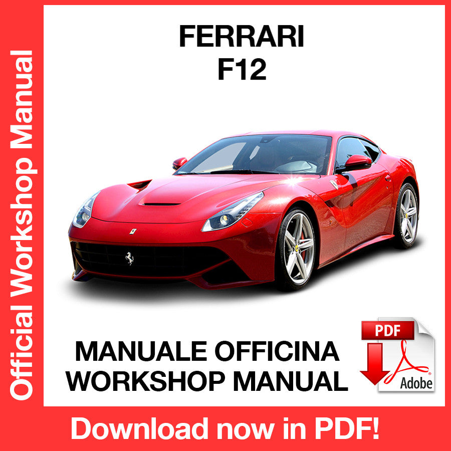FERRARI - Workshop Manuals – Manuali-Officina